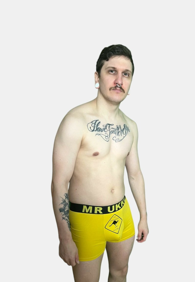 Mr Ukko NO KANGAROOS IN AUSTRIA - Panties - yellow/gelb - Zalando.de