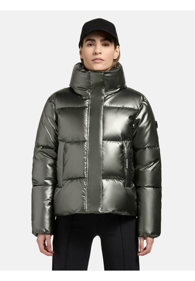 khujo RINJA SHINY - Winter jacket - medium grey/grey - Zalando