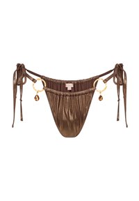Moda Minx CRETE - Bikini-Hose - brown shimmer/braun - Zalando