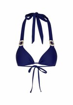 Moda Minx AMOUR TRIANGLE - Bikini top - navy/blue - Zalando.de