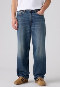 Levi's® 578® BAGGY - Baggy jeans - varnished tarnish/bluedenim - Zalando.dk