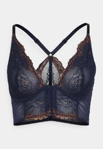 Gossard SUPERBOOST BRALET - Triangel BH - midnight blue / gold/blau ...