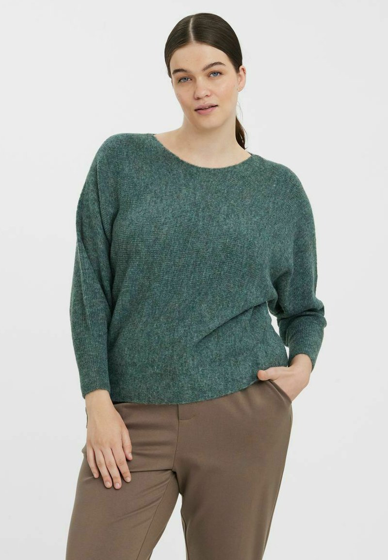 Vero Moda Curve Jersey de punto - sea moss/verde - Zalando.es