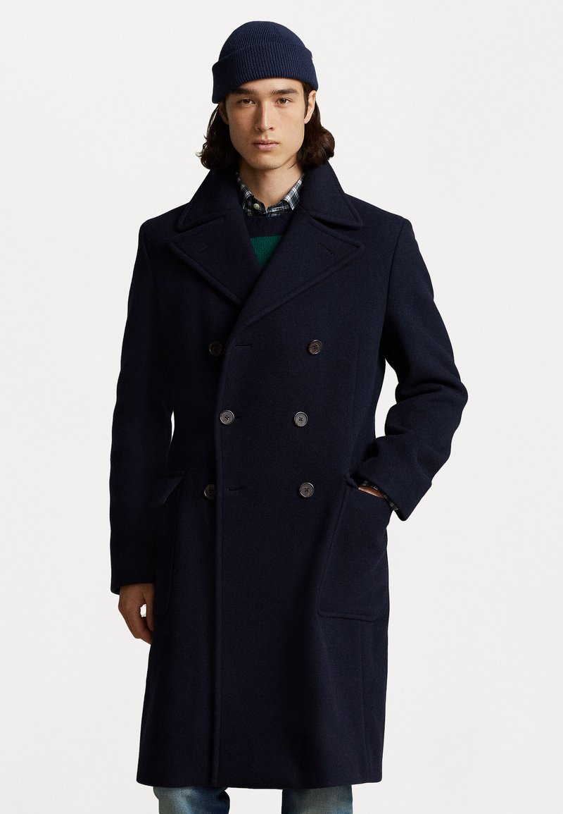 Polo Ralph Lauren DOUBLE BREASTED COAT - Klassisk kappa / rock - navy ...