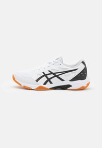 ASICS GEL-ROCKET 11 - Volleyball shoes - white/pure silver/white - Zalando.ie