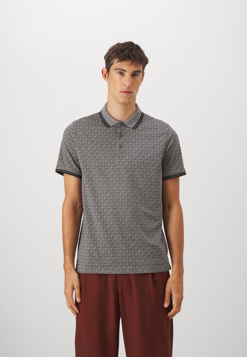 Michael Kors GREENWICH - Bluză polo - ash melange/gri - Zalando.ro