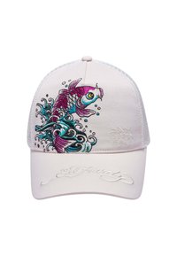 Ed Hardy UNISEX BLUSHING-KOI FRONT TRUCKER - Gorra - pink/rosa - Zalando.es