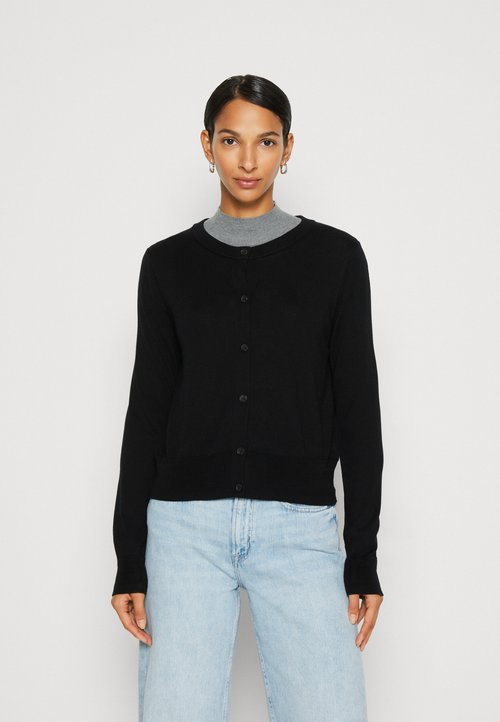 YAS YASFONNY CARDIGAN - Strickjacke - black/schwarz - Zalando.ch