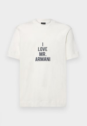 Emporio Armani Print T-shirt - grey - Zalando.co.uk