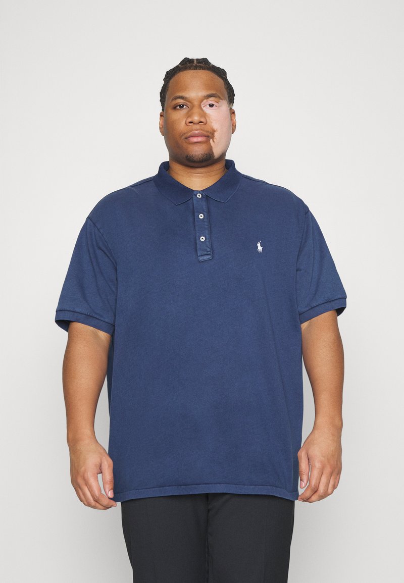 Polo Ralph Lauren Big & Tall SPA TERRY POLO SHIRT - Polo shirt - navy ...