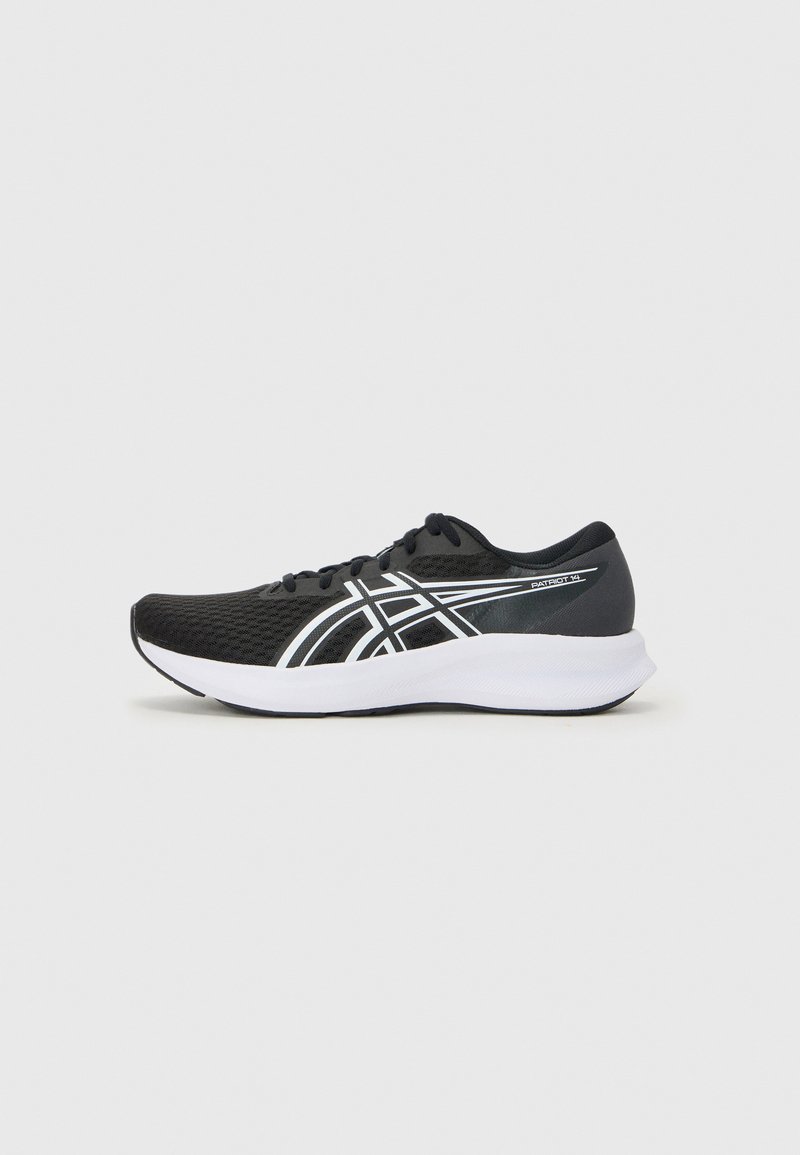 ASICS PATRIOT 14 - Road running shoes - black/white/black - Zalando