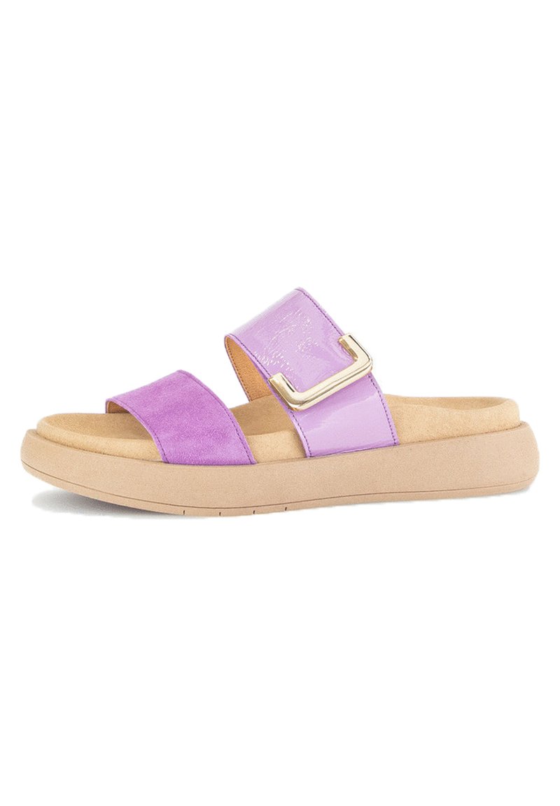 Gabor Pantolette flach - lila - Zalando.de