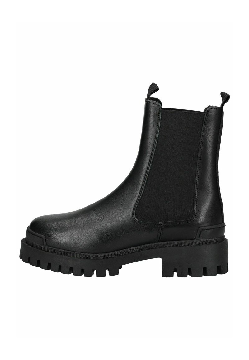 Pavement Platform ankle boots - black/black - Zalando