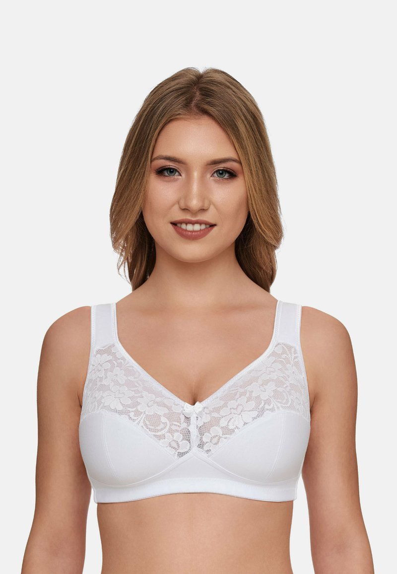 Susa BASIC - T-Shirt BH - weiß /schwarz/weiß - Zalando.de