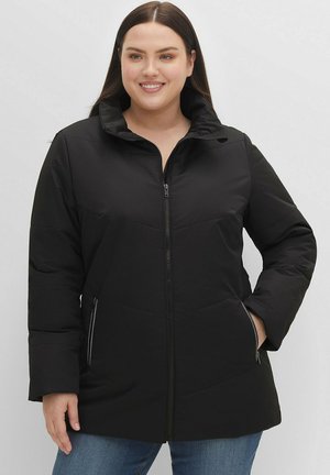 Sheego Übergangsjacke - schwarz - Zalando.de