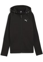 Puma Sweater met rits - black/zwart - Zalando.nl