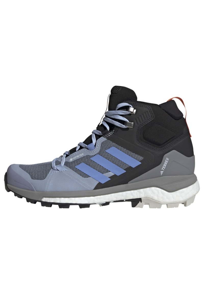 Adidas Terrex TERREX SKYCHASER MID GTX - Hiking shoes - dawn blue ...