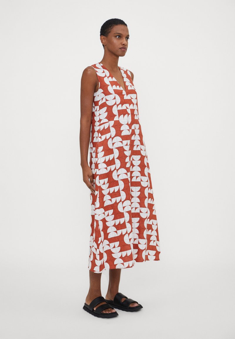 Max Mara Leisure URLO - Rochie maxi - ruggine/arămiu - Zalando.ro
