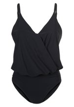 MADELEINE MIT WICKELEFFEKT - Badeanzug - schwarz - Zalando.at