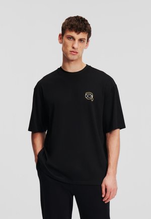 HUGO DLEEK - T-Shirt basic - black/schwarz - Zalando.de