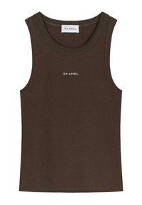 OH APRIL Top - deep brown/braun - Zalando.de
