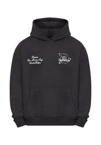 Dropsize HEAVY D LOGO HOODIE - Kapuzenpullover - black/schwarz - Zalando