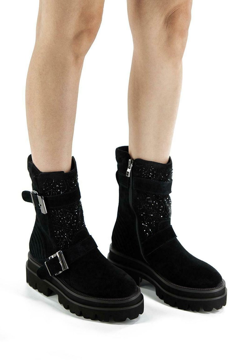 Alma en Pena URANO - Classic ankle boots - black denim - Zalando.de