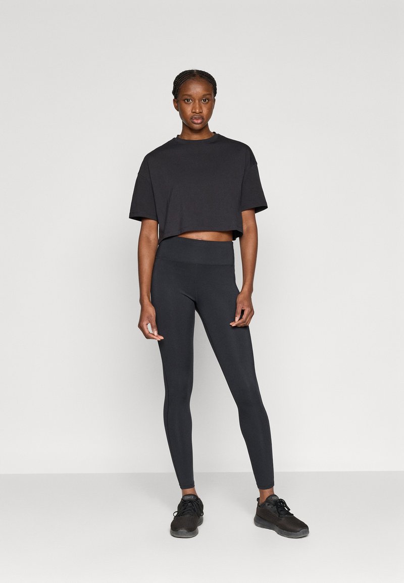 Even&Odd active 2 PACK - Sports T-shirt - black - Zalando