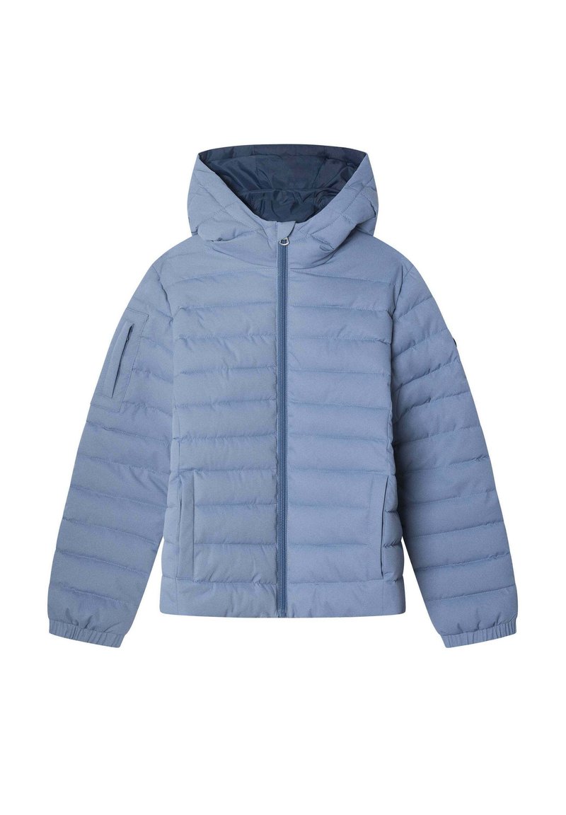 Hackett London POCKETPUFFA HDY - Winter jacket - chambray blue/blue ...