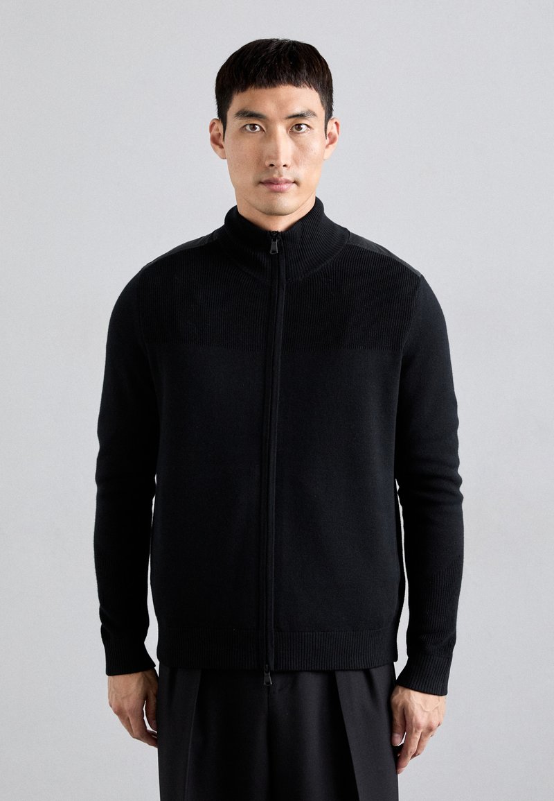 J.LINDEBERG MARTY HYBRID JACKET - Cardigan - black - Zalando.co.uk