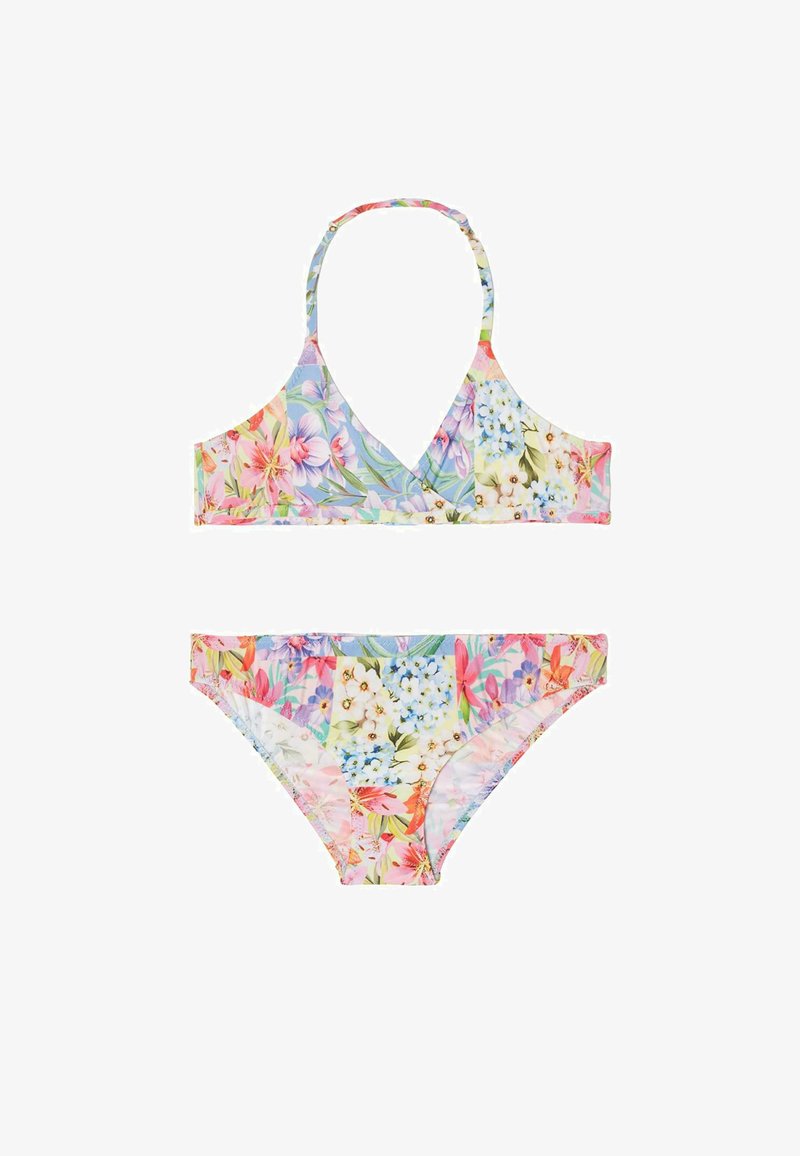 Calzedonia Bikini Mehrfarbig Blumen Patchwork Mehrfarbig Zalando De