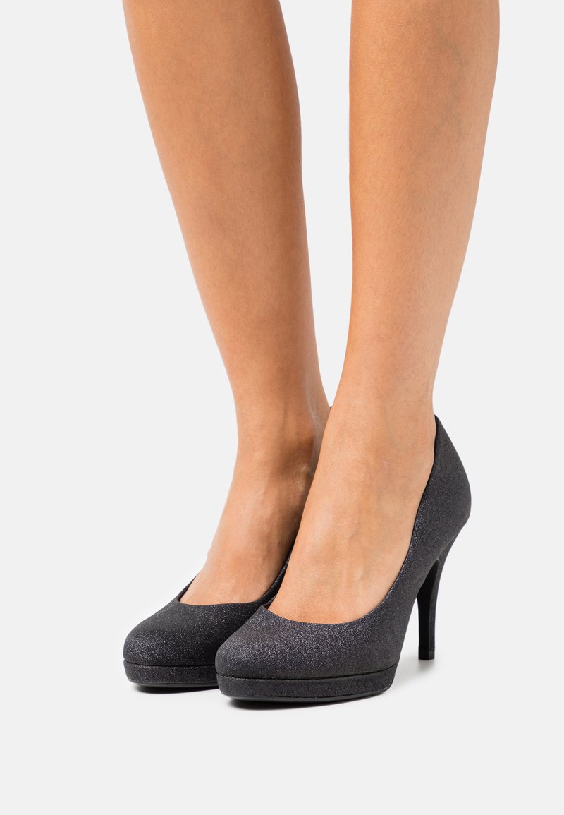 Tamaris Tocuri platformă - black glam/negru - Zalando.ro