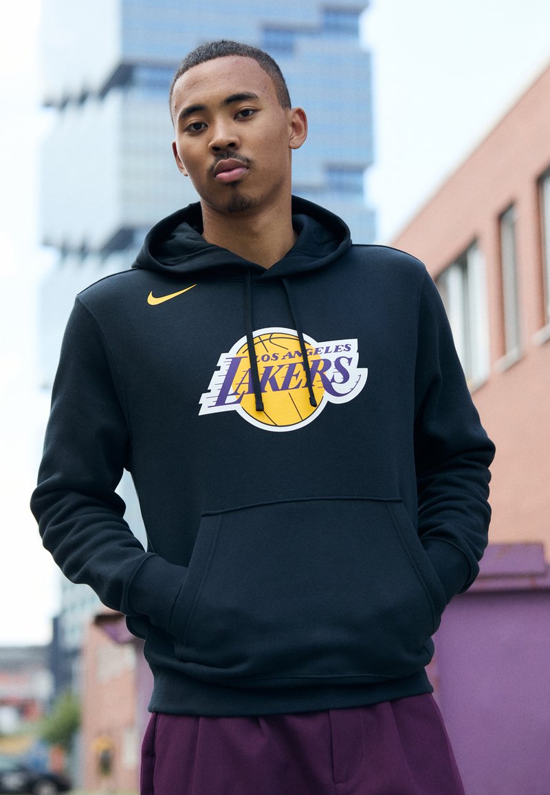 Nike Performance LAL MNK CLUB HDY PO - Club wear - black - Zalando.co.uk