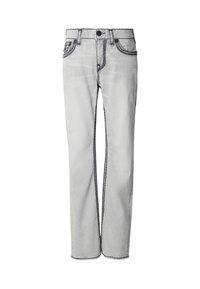 True Religion RICKY SUPER QT FLAP 34 INSEM - Jeans Straight Leg - grey ...