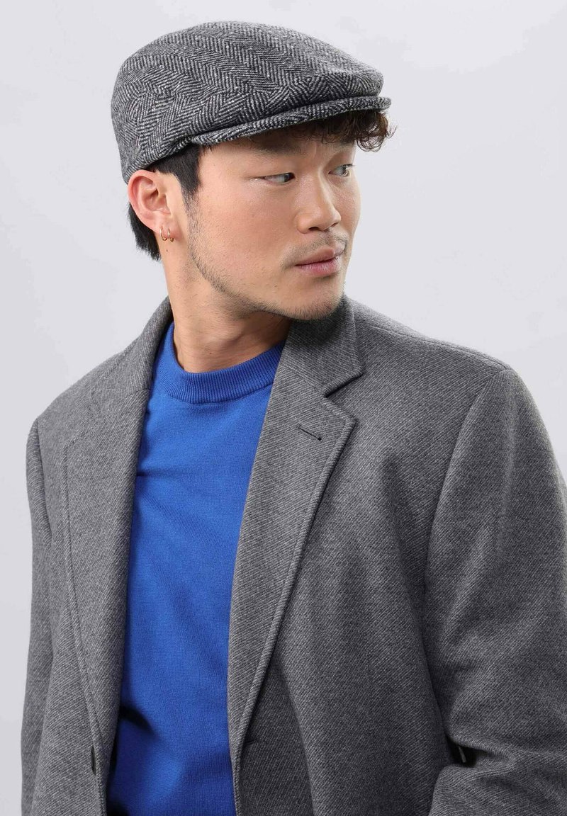 bugatti ANIMAL FLATCAP - Bonnet - light grey/gris clair - ZALANDO.FR