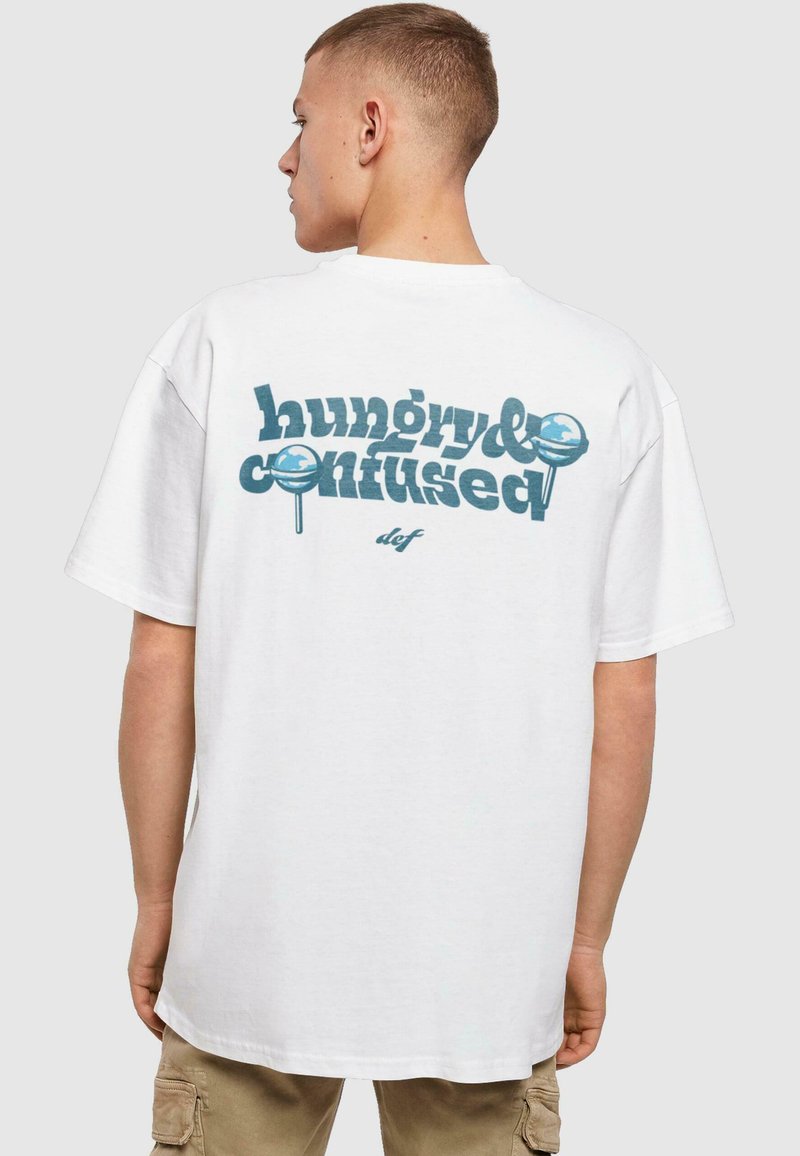 DEF HUNGRY - Print T-shirt - white - Zalando.de