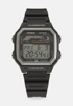 Casio DIGITAL WATCH UNISEX - Digital watch - black/silver-coloured ...