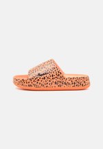 Nike Sportswear CALM SLIDE UNISEX - Papuci înot - total orange/dark ...