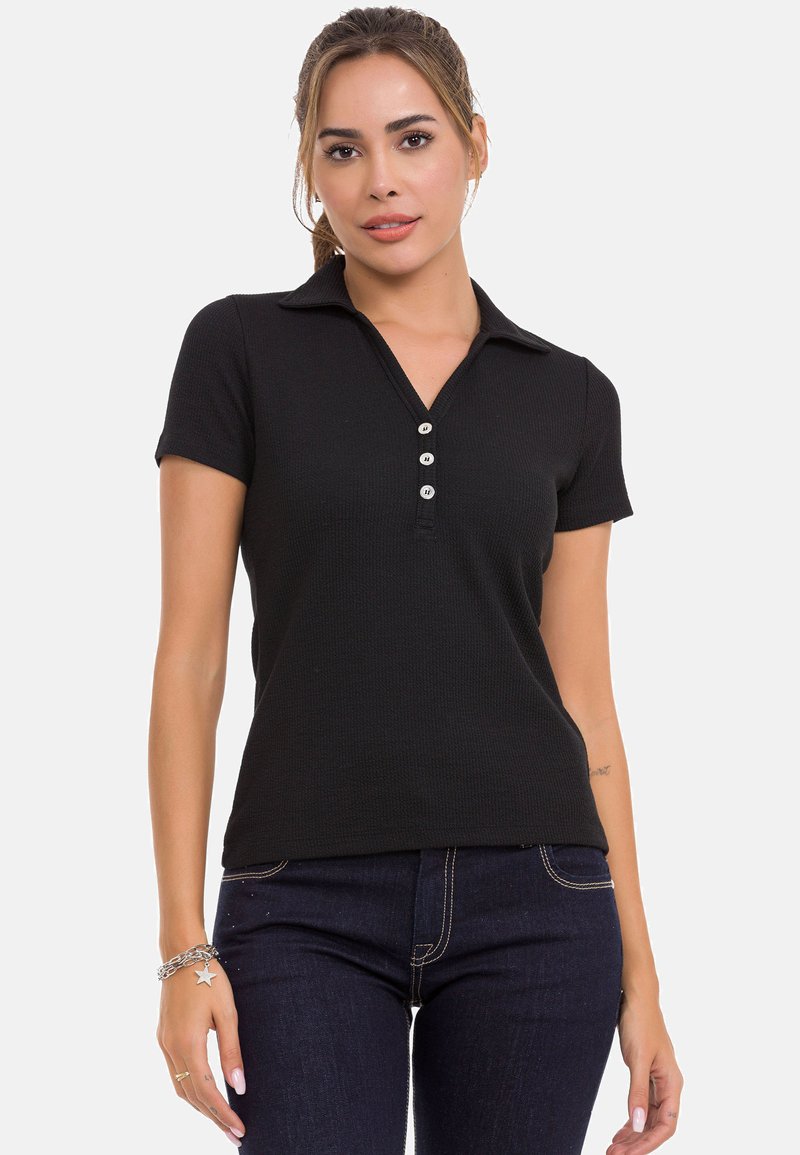 Cipo & Baxx Polo - black/noir - ZALANDO.FR