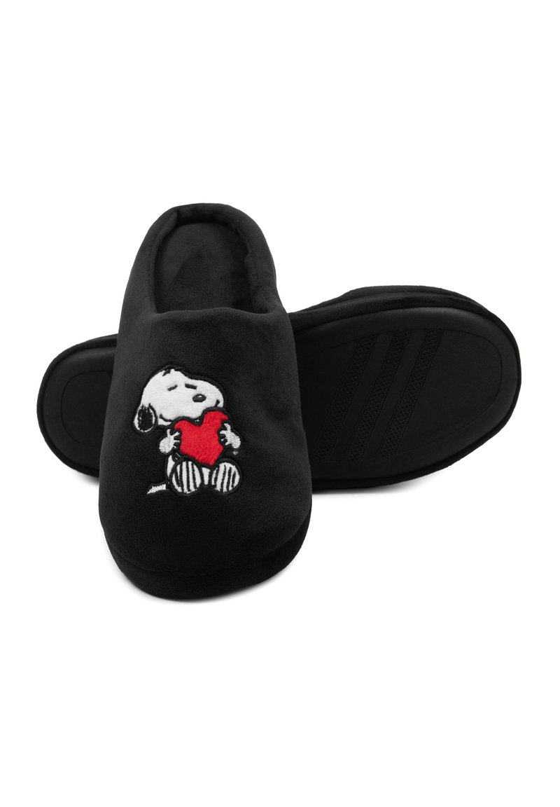 Snoopy THE PEANUTS UNISEX PUSC - Slippers - schwarz/black - Zalando
