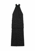 Massimo Dutti WRAP - Maxi-jurk - black/zwart - Zalando.nl