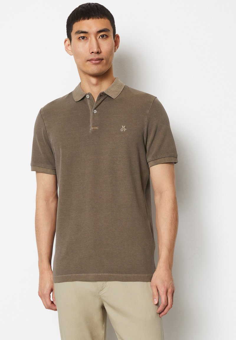 Marc O'Polo Polo shirt - burnt ash/brown - Zalando
