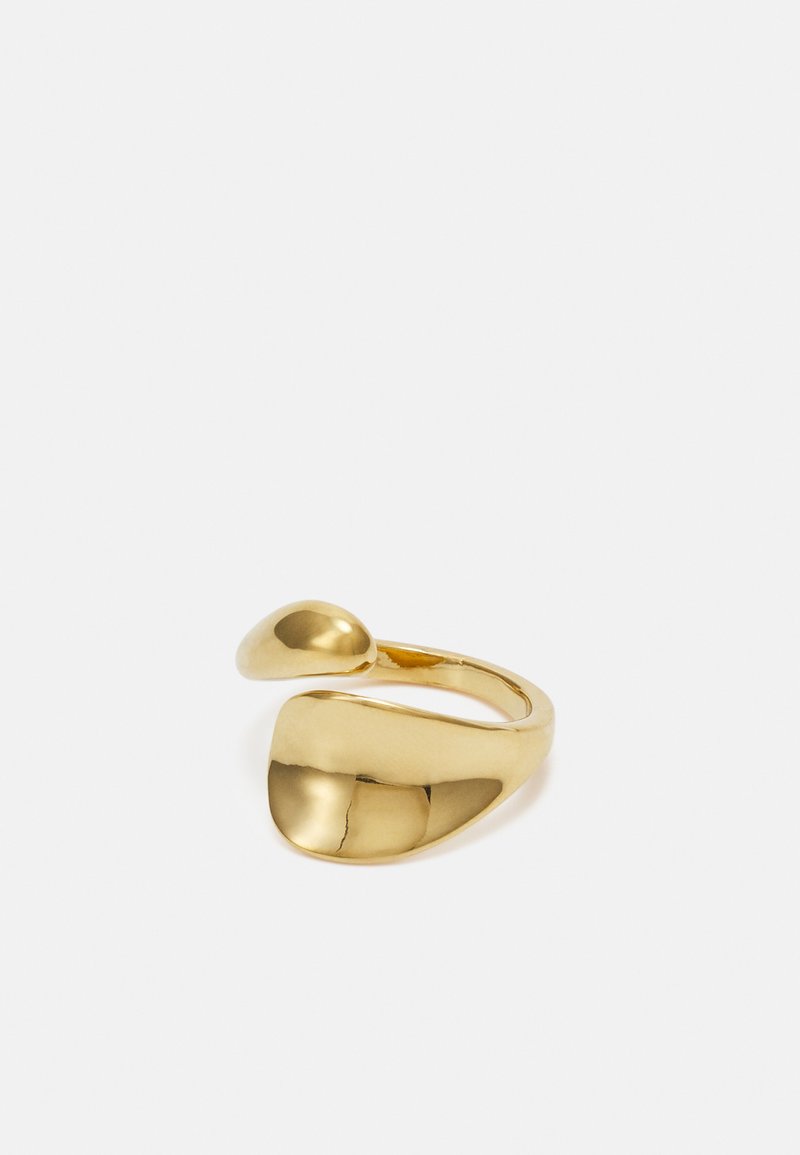 Orelia MOLTEN ASYMMETRIC OPEN - Ring - pale gold-coloured/goudkleurig ...