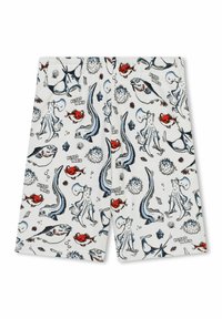 KENZO kids BERMUDA IMPRIMÉ ET DOUBLÉ - Pantalon de survêtement - rice/blanc - ZALANDO.FR