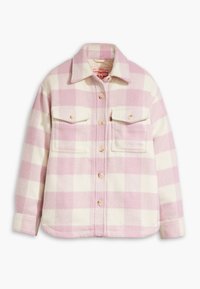 Levi's® NOLA SHACKET - Denim jacket - darla gingham keepsake lilac/pink ...