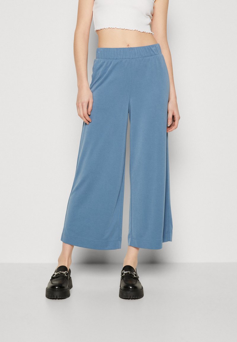 Monki Kalhoty - blue medium dusty/světle modrá - Zalando.cz