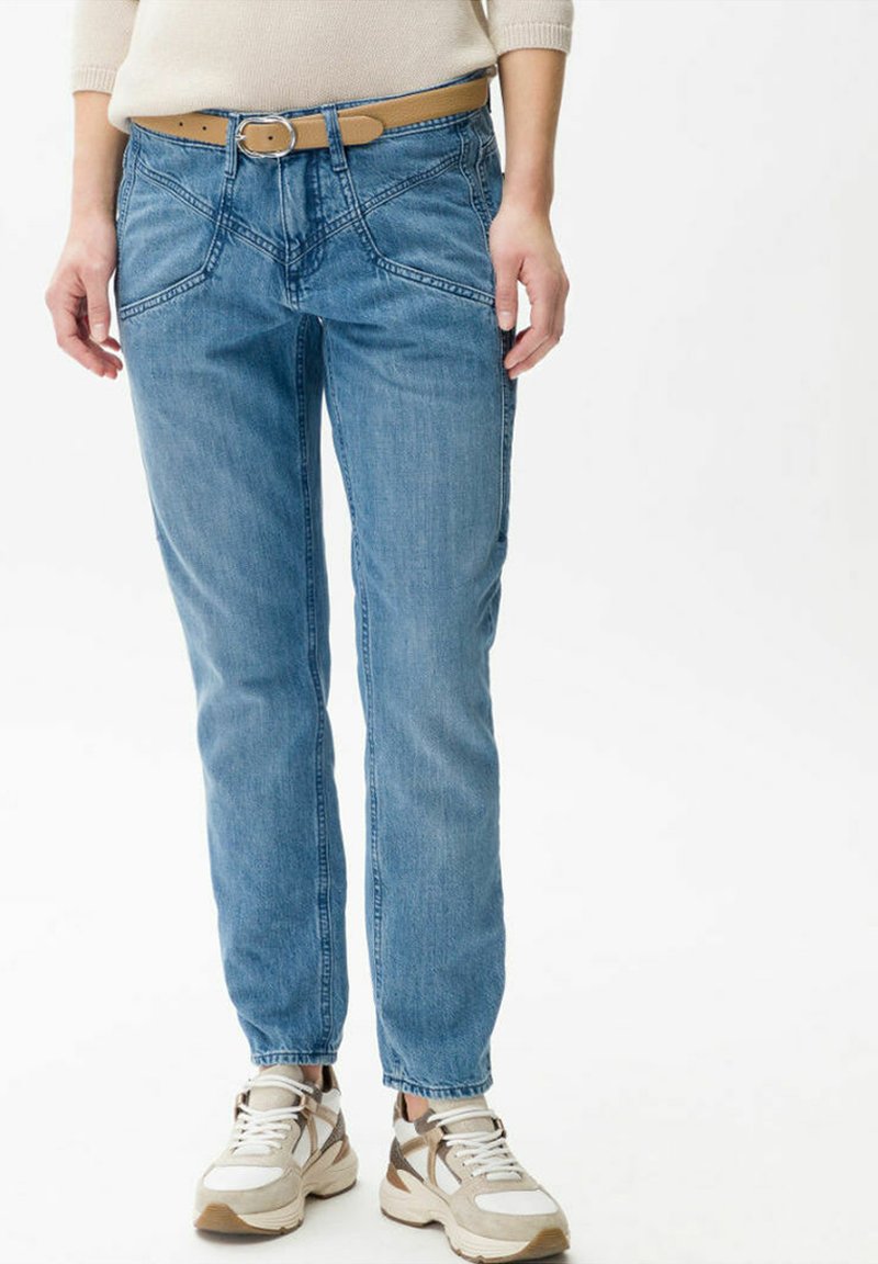 BRAX STYLE MERRIT - Jean droit - used light blue/bleu clair - ZALANDO.BE