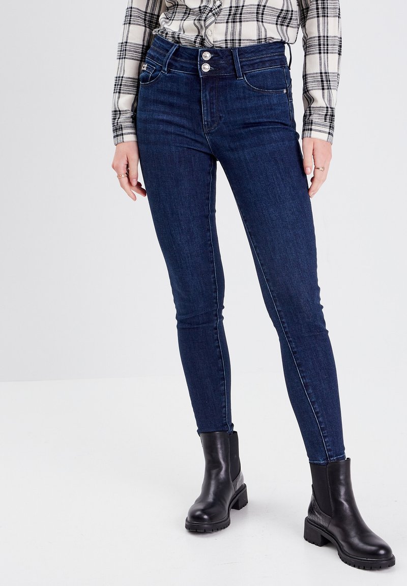 Cache Cache Jeans Skinny Fit - denim brut/selvage denim - Zalando.at