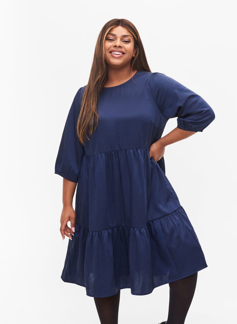 Zizzi Day dress - maritime blue/blue - Zalando.de