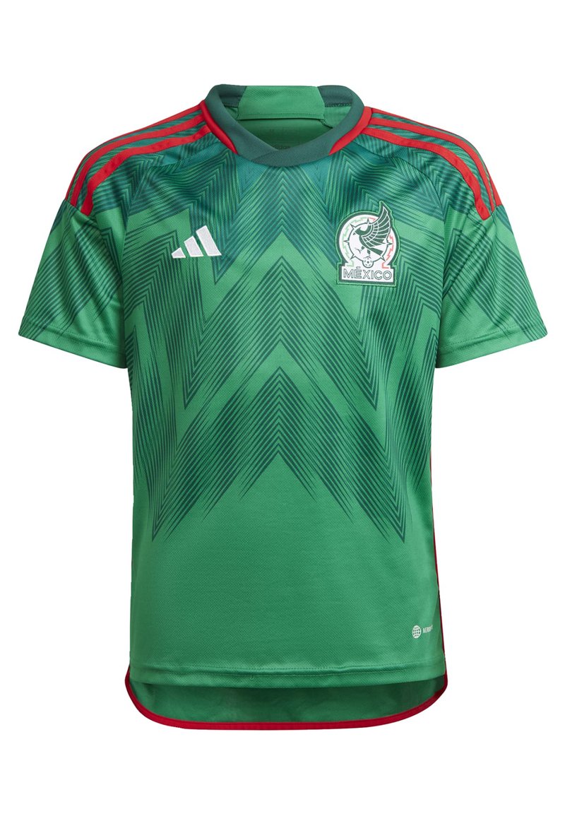 adidas Performance MEXICO FMF HOME - Sport T-shirt - vivid green ...